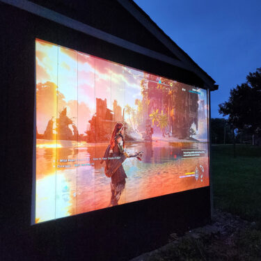 Outdoor Projector Screen Paint | UV Resistant & Durable
