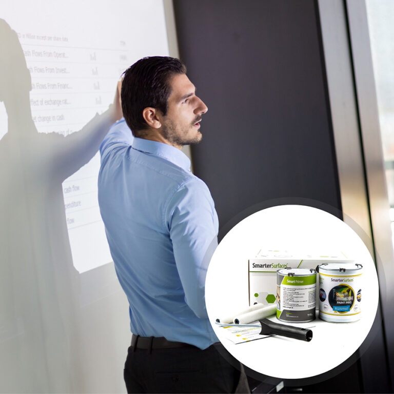 Whiteboard Paint | White Dry Erase Wall Paint