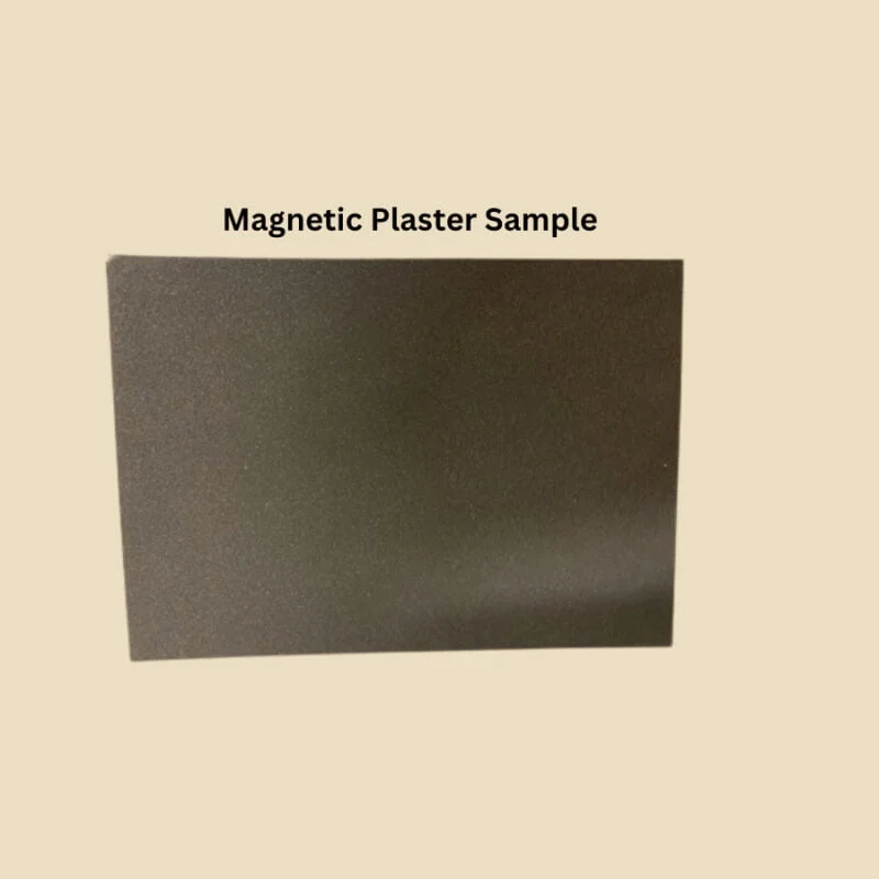 Magnetic Plaster Sample